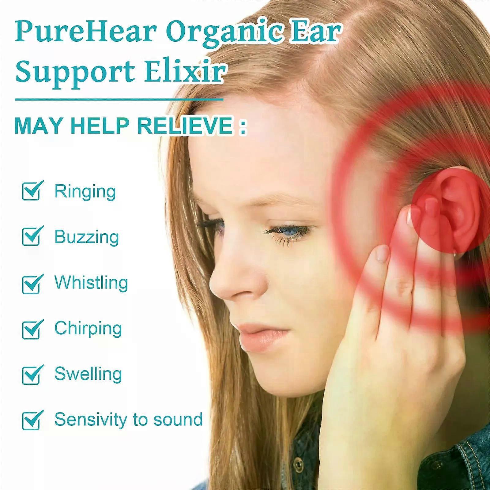 Organic Ear Support Elixir, Natural Products Organic Ear Oil | Fruugo UK