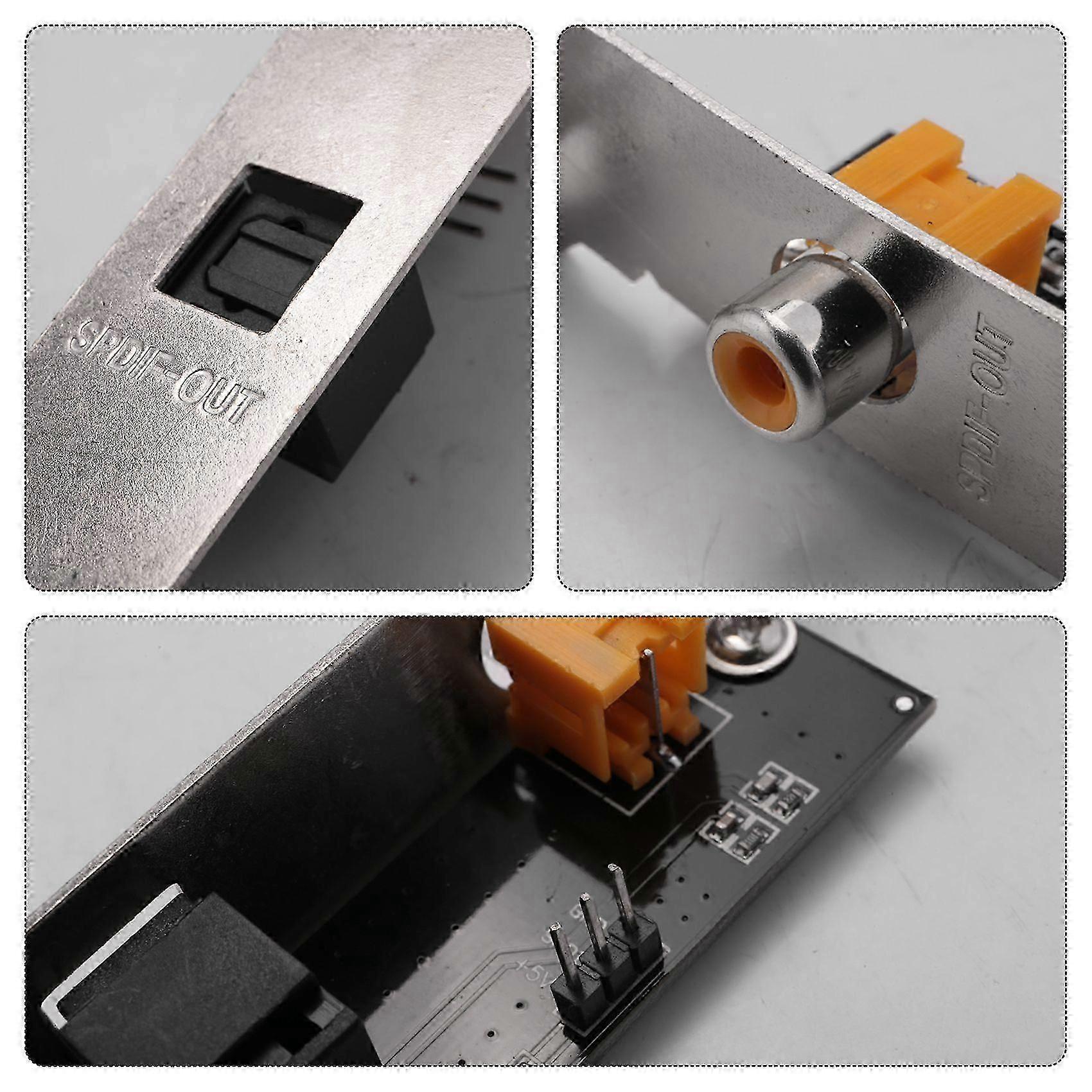 Spdif Optical And Out Plate Cable Bracket Digital Audio Output For ...