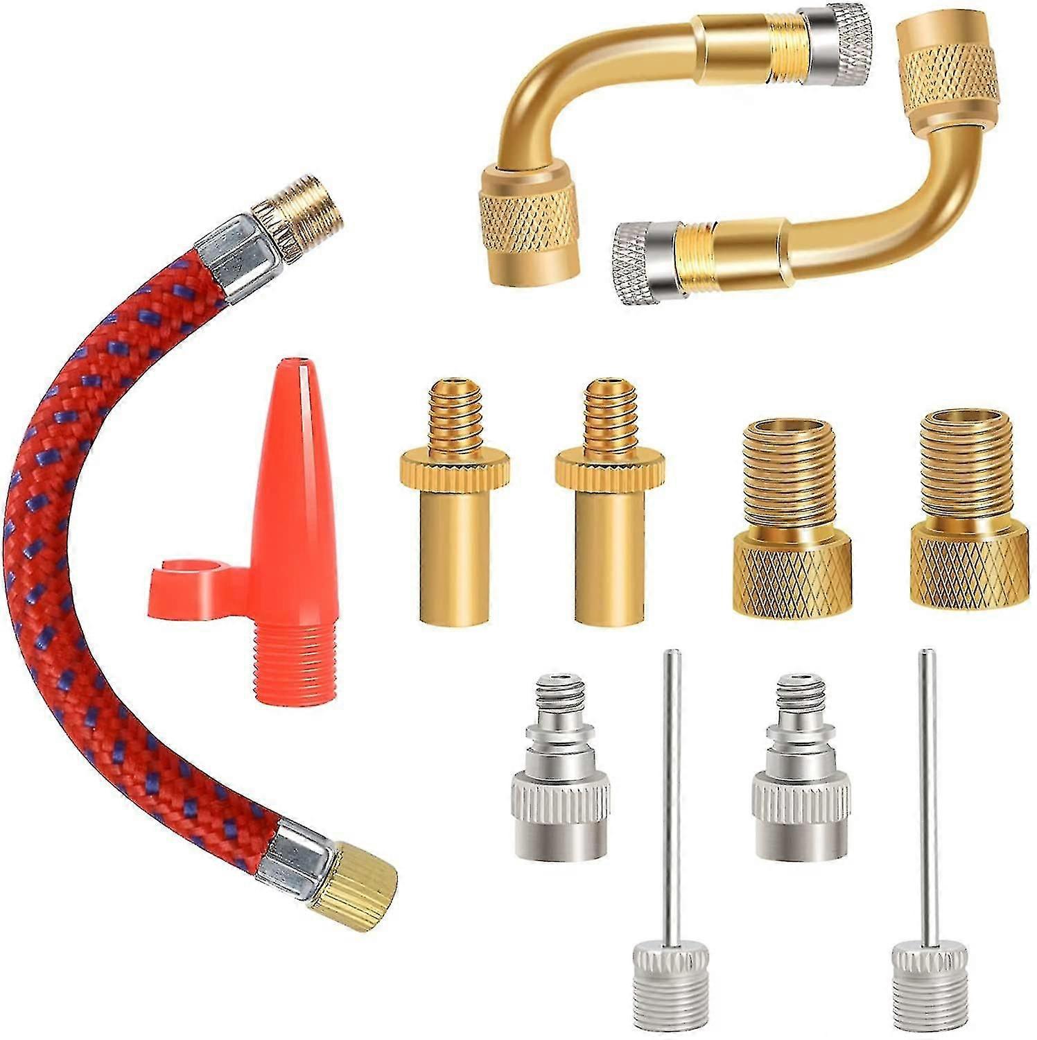 Adapter Autoventil Auf Fahrradventil