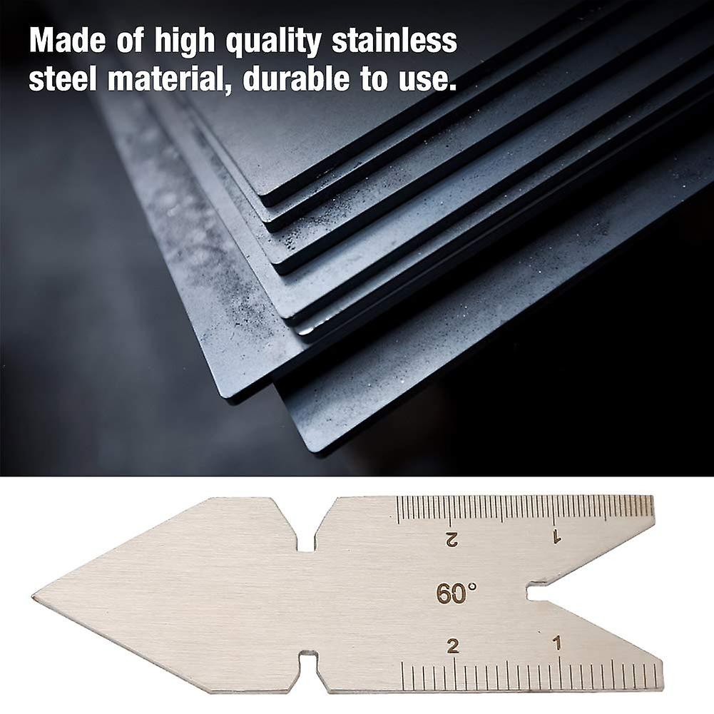 Center Fishtail Gauge Stainless Steel Thread Pitch Gauge Cutting Angle ...