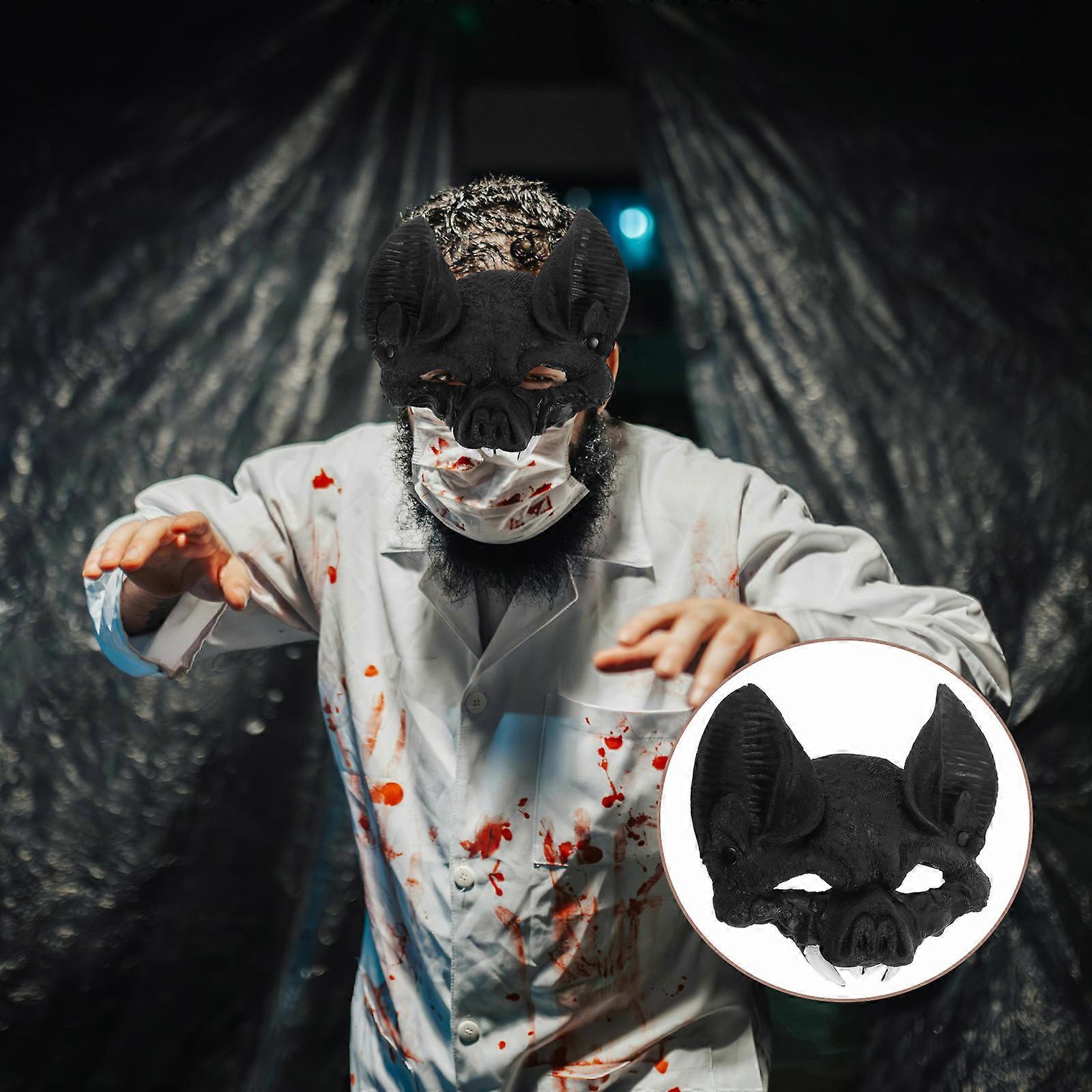 Halloween Costume Prop Vampire Bat Mask for Cosplay 3Pcs | Fruugo UK