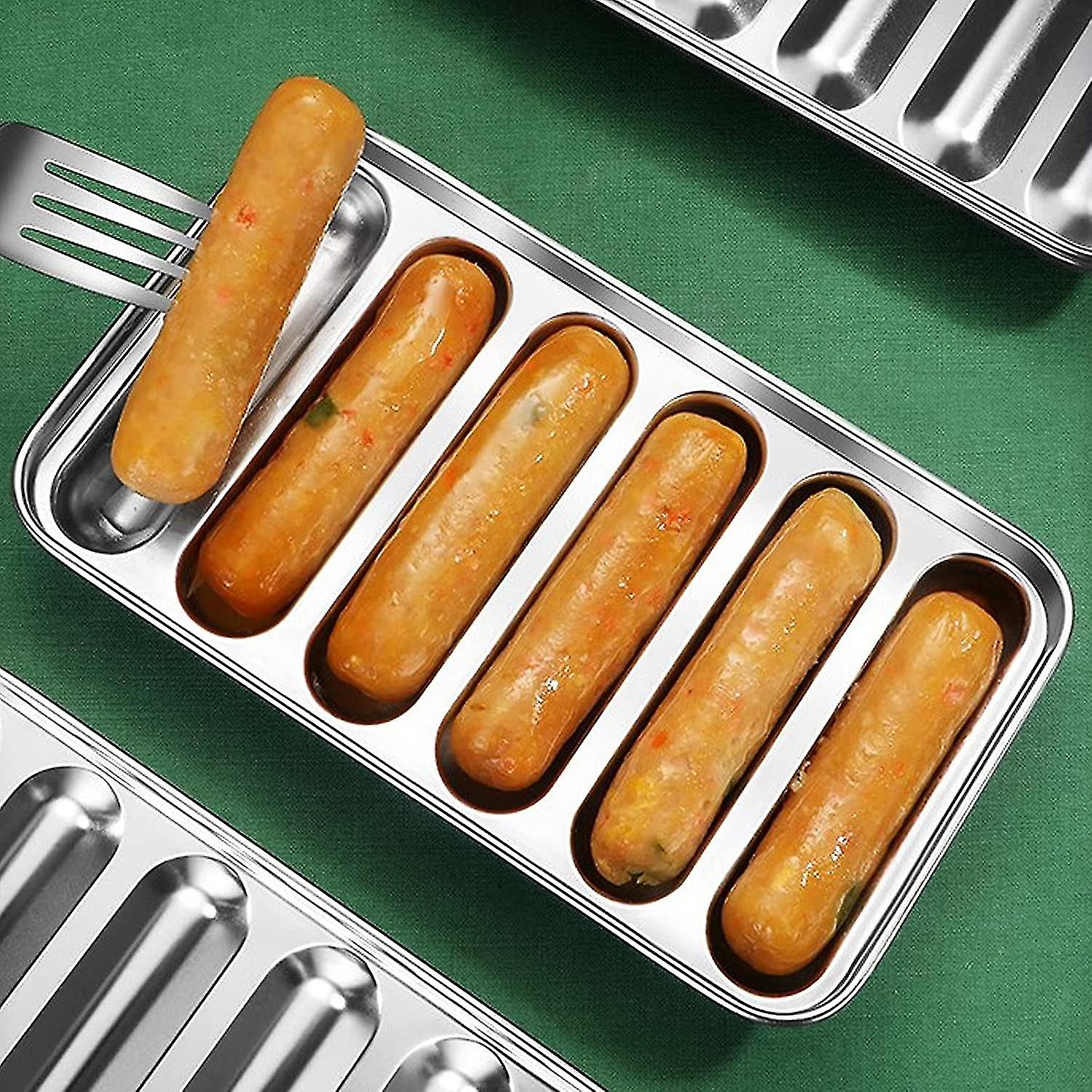Mold Sausage, Stainless Steel Baking Pan Food Mold For Hot Dogs ...