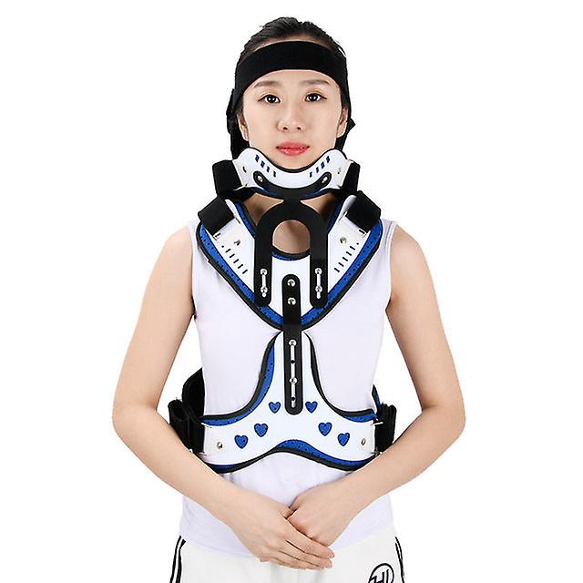 Head and neck chest fixed brace cervical thoracic orthosis for neck ...