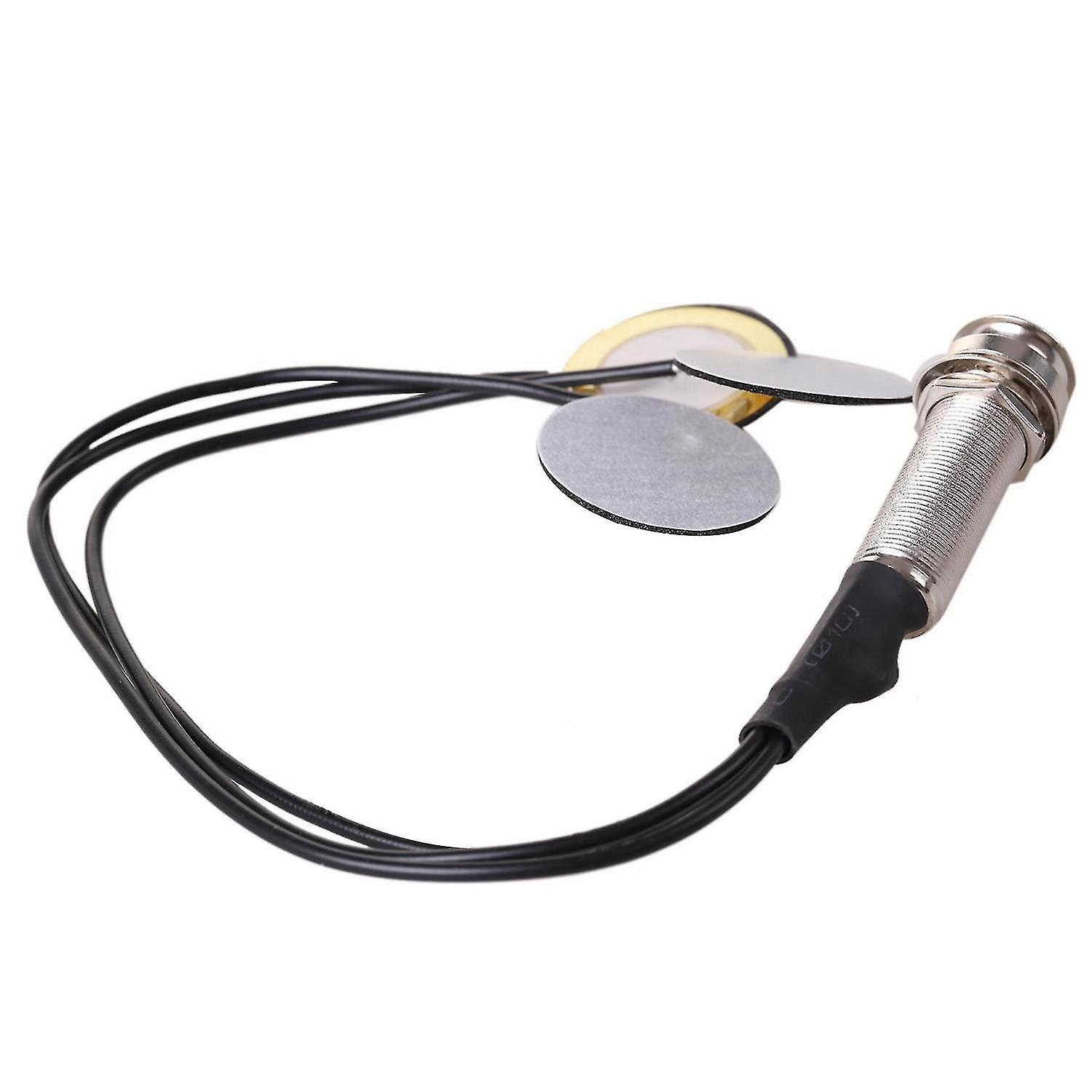 5x Piezo Contact Microphone 3 Transducer Pickups with End Pin Jack for ...