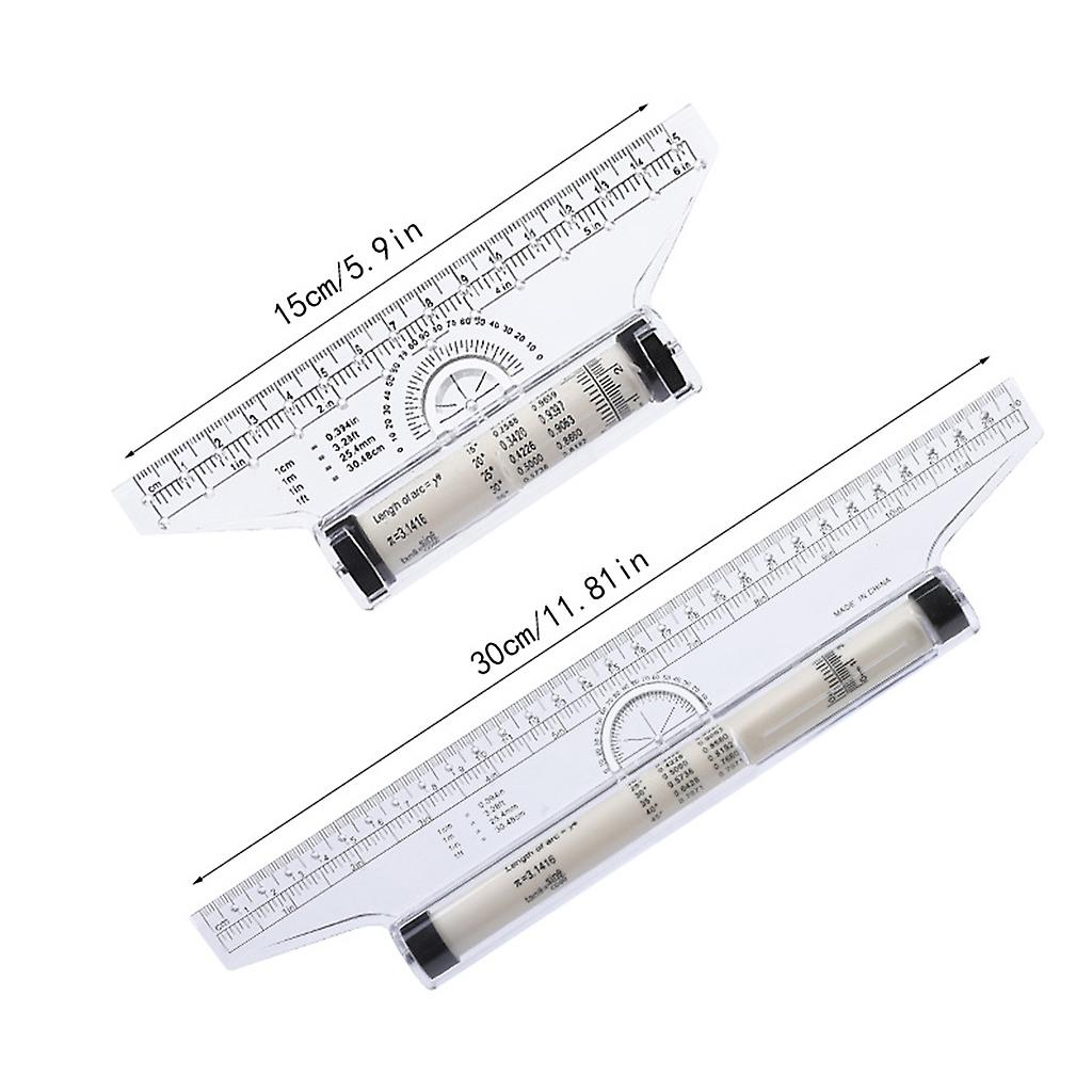 Roll Ruler Parallel Rulers Balancing Scale Drawing Rolling Measurement ...