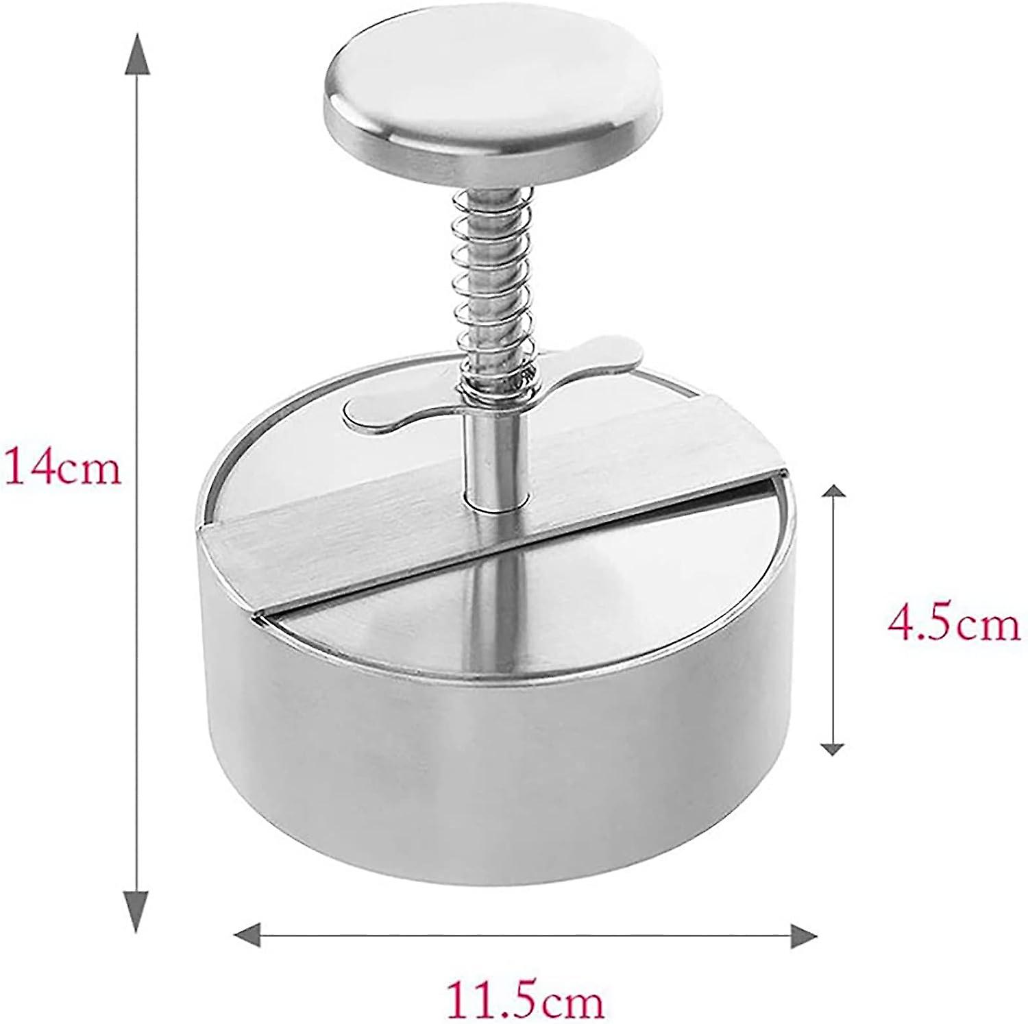 Hamburger Patty Maker,burger Press Stainless Steel Adjustable Hamburger ...