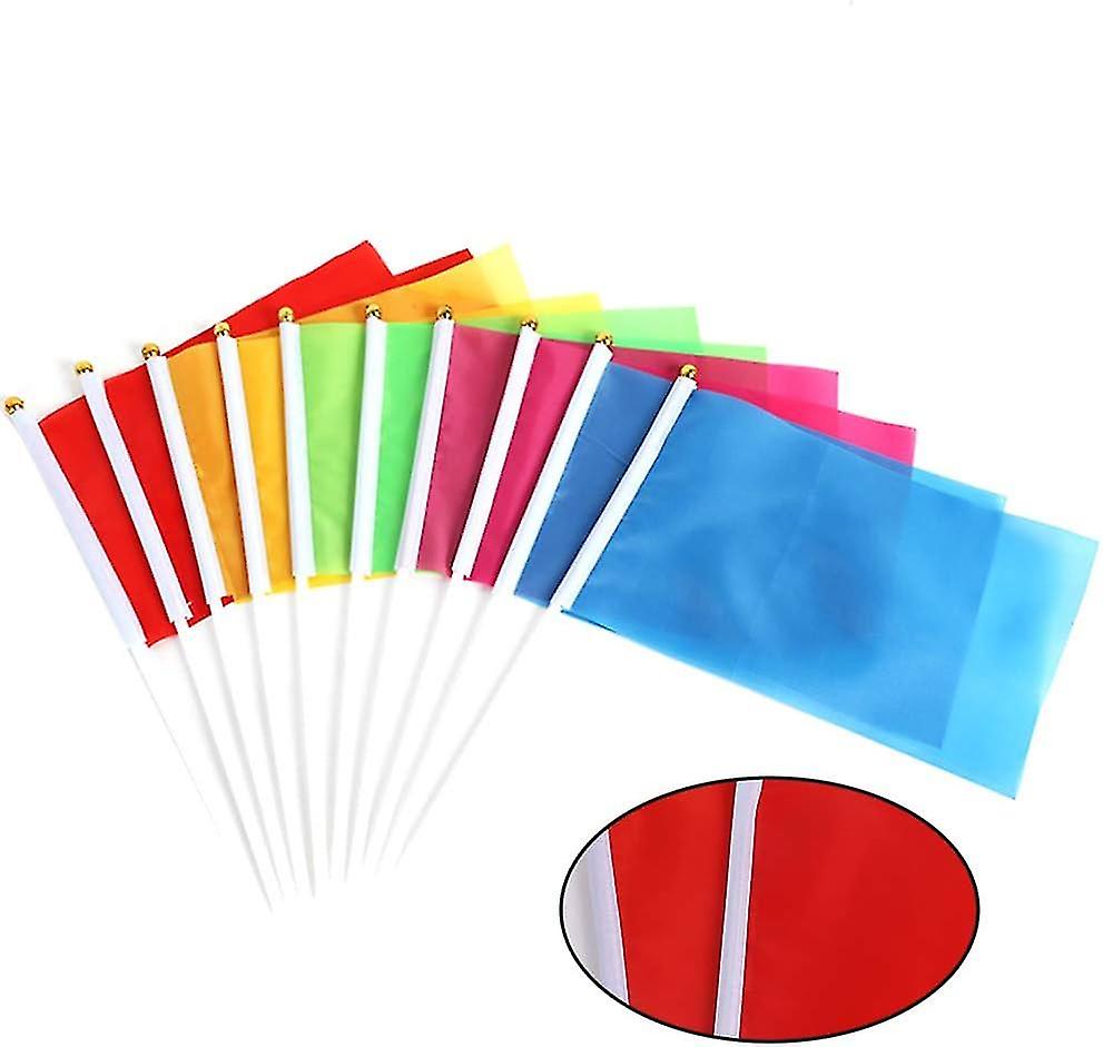 Solid Banner Small Diy Mini Banner Stick On Handheld Party Banner ...