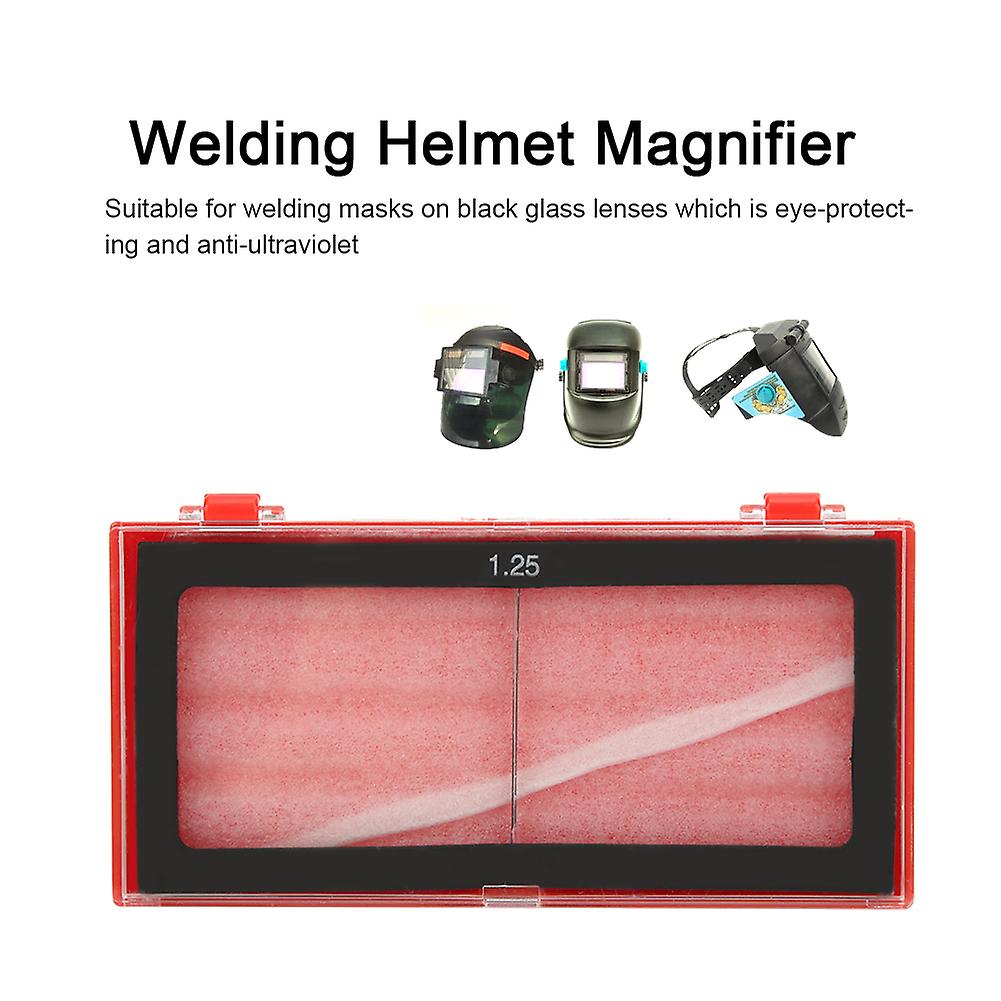 Welding Glass Magnifier Lens Eye Protection Accessories Diopter Options ...
