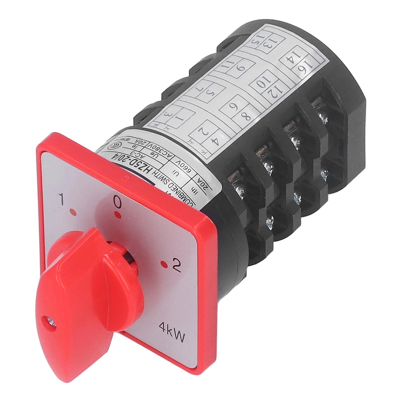 Risegun Changeover Switch Changeover Switch Knob Control Selector ...