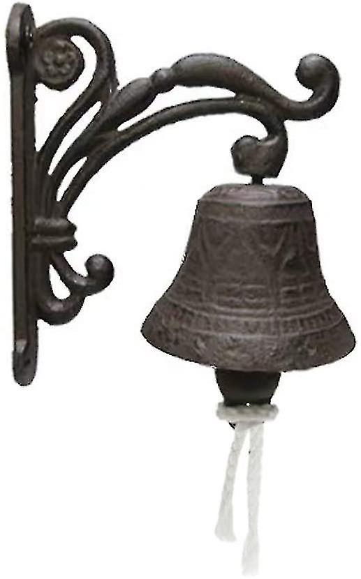 Iron Front Door Bell Decorated Bell For Door Country House Wall Bell ...