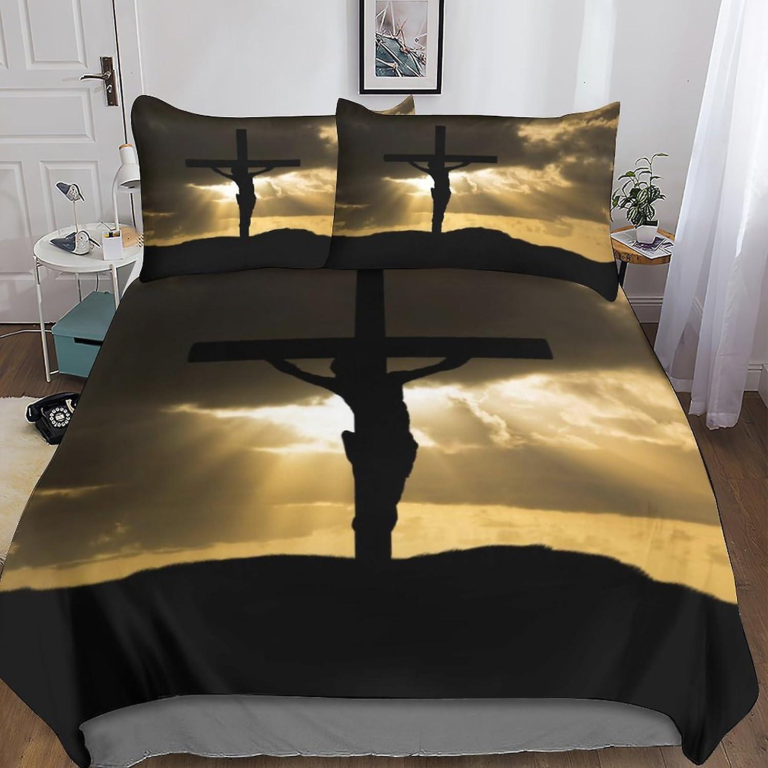 Entemah Jesus Christ Printed Bedding Set Duvet Cover Set 3d Printed ...
