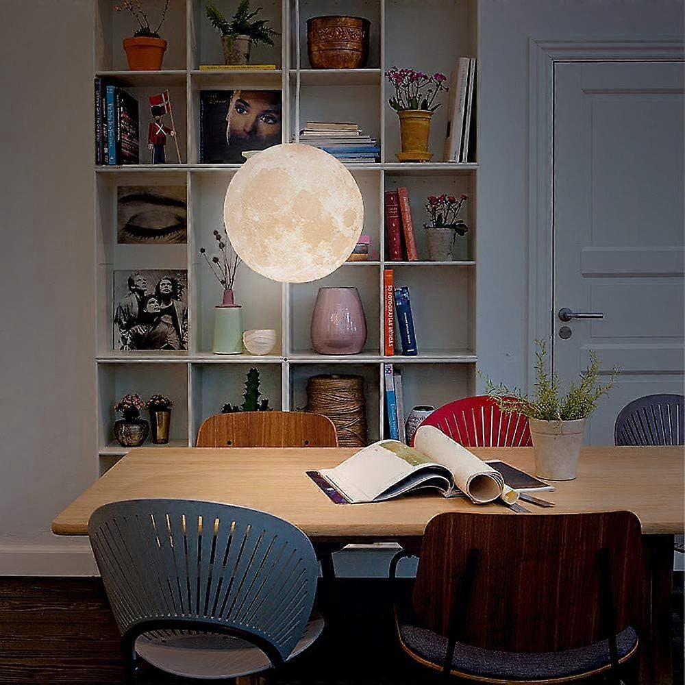 3D Printed Moon Pendant Lamps - Univers Planet Ceiling Lamp Creative ...
