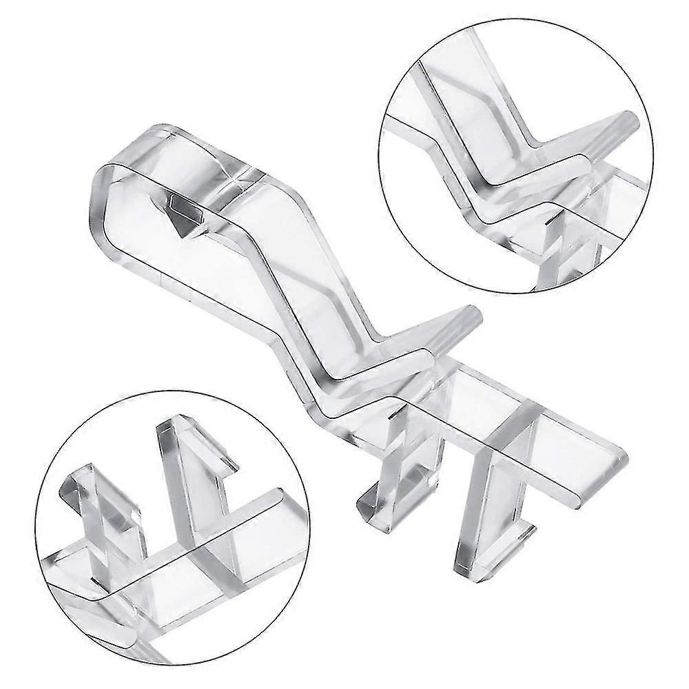 2.1 Inch Valance Clips Window Blind Clips Clear Plastic Valance ...