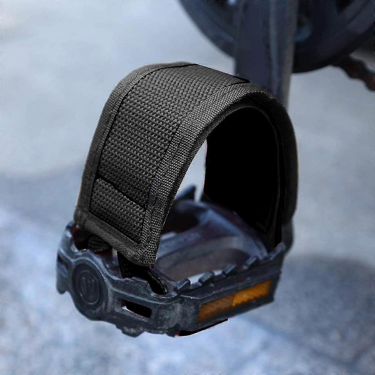 1 Pair Universal Bicycle Pedal Straps, Adjustable Anti-slip Double ...