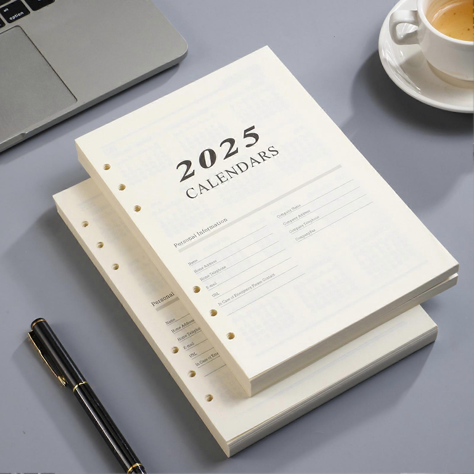 Notebook Core Thick Smooth Writing Ink-Proof Planner Refill Paper 2025 ...