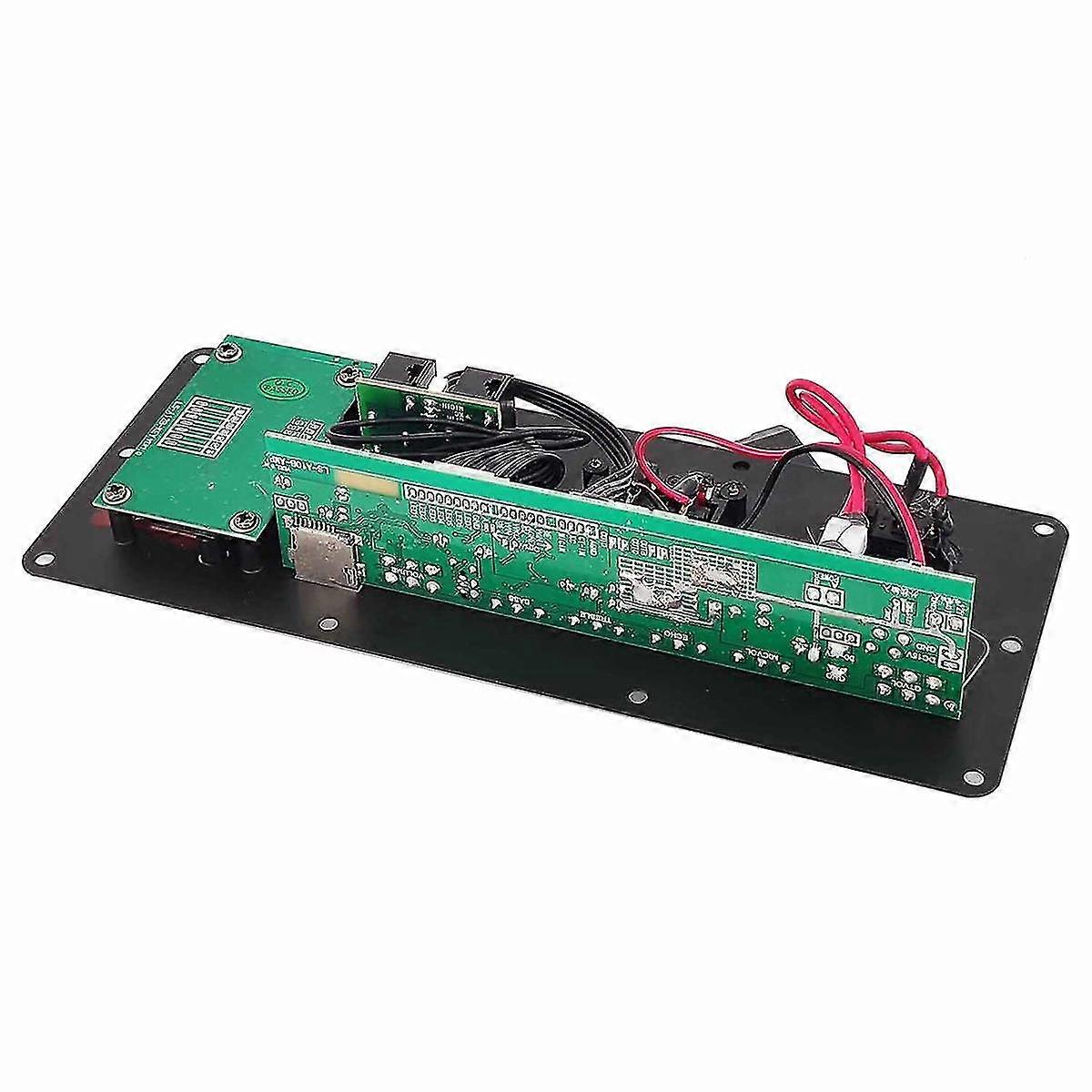 12V Amplifier Board Speaker Amplifier Bluetooth AUX TF-Card U-Disk ...