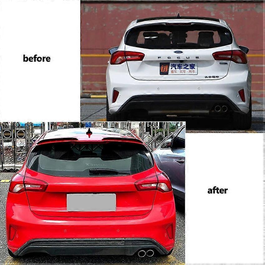 Car Tail Wings Fixed Wind Spoiler Rear Wing Auto Decoration Accessories ...