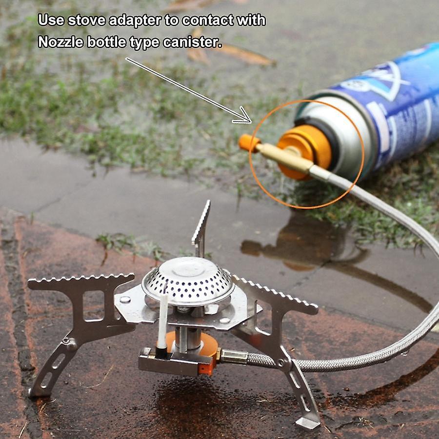 Desert Fox Camping Stove Adapter Ultralight Gas Stove Connector Nozzle ...