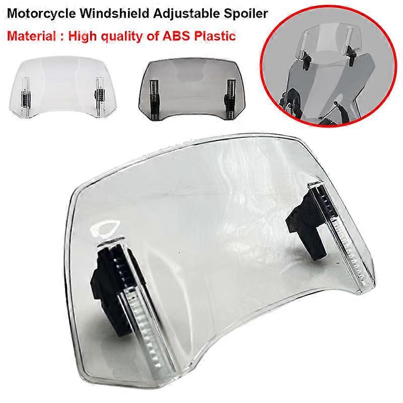 NSS250 NSS350 Motorcycle Windshield Extension Adjustable Spoiler ...