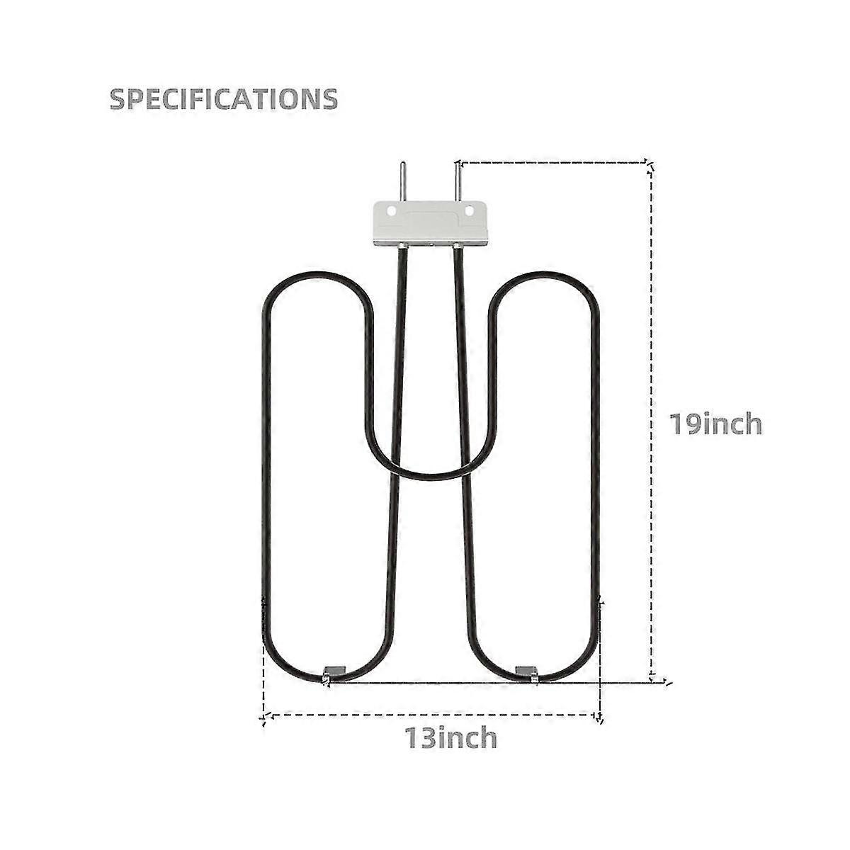 70127 Bbq Grill Heating Elements For Q240 Q2400 Grills, 55020001 Grills ...
