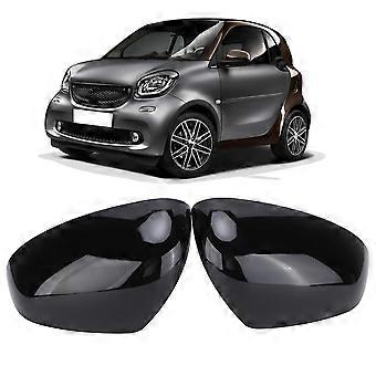 Glossy Black Rearview Mirror Caps for Smart Fortwo/Forfour 453 (2015 ...