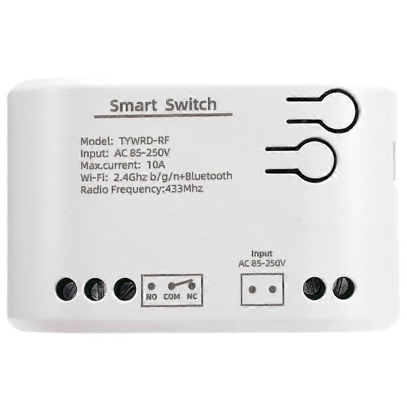1CH RF Smart Switch AC85-250V WIFI Tuya Remote Control 433 Light Switch ...