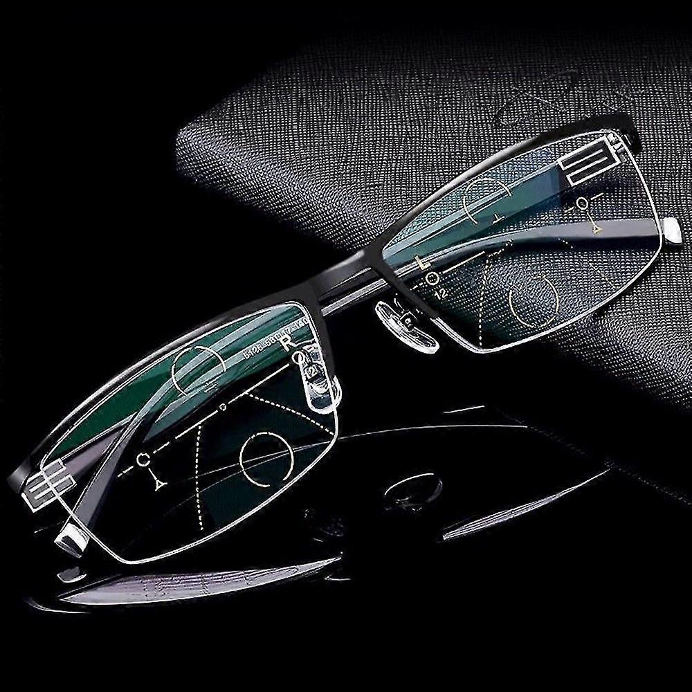 Progressive Multifocal Lens Presbyopia Eyeglass Anti-blue Light Reading ...