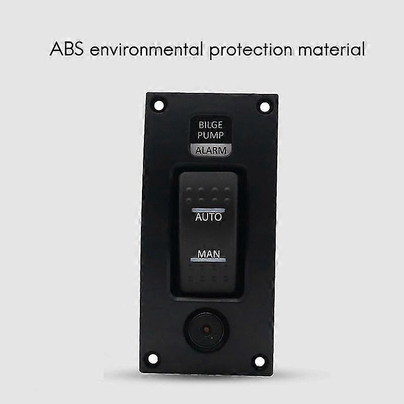 12-24V Bilge Pump Switch Waterproof Alarm Ship Deck Cleaning Control ...