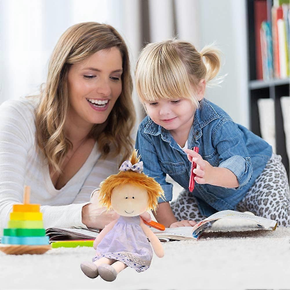 Rag Doll for Girls 13.8/17.7 Inch, Soft Baby Doll with Clothes Cute ...