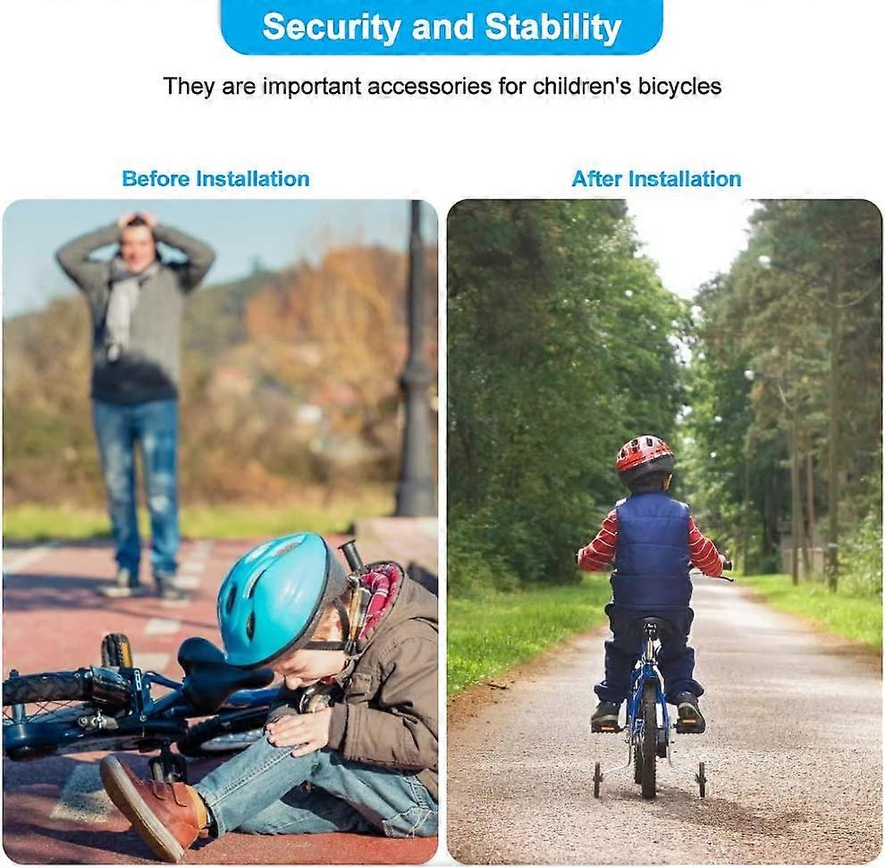 Kids Bike Stabilizer, 12-20" Universal Kids Bike Caster with Screws ...