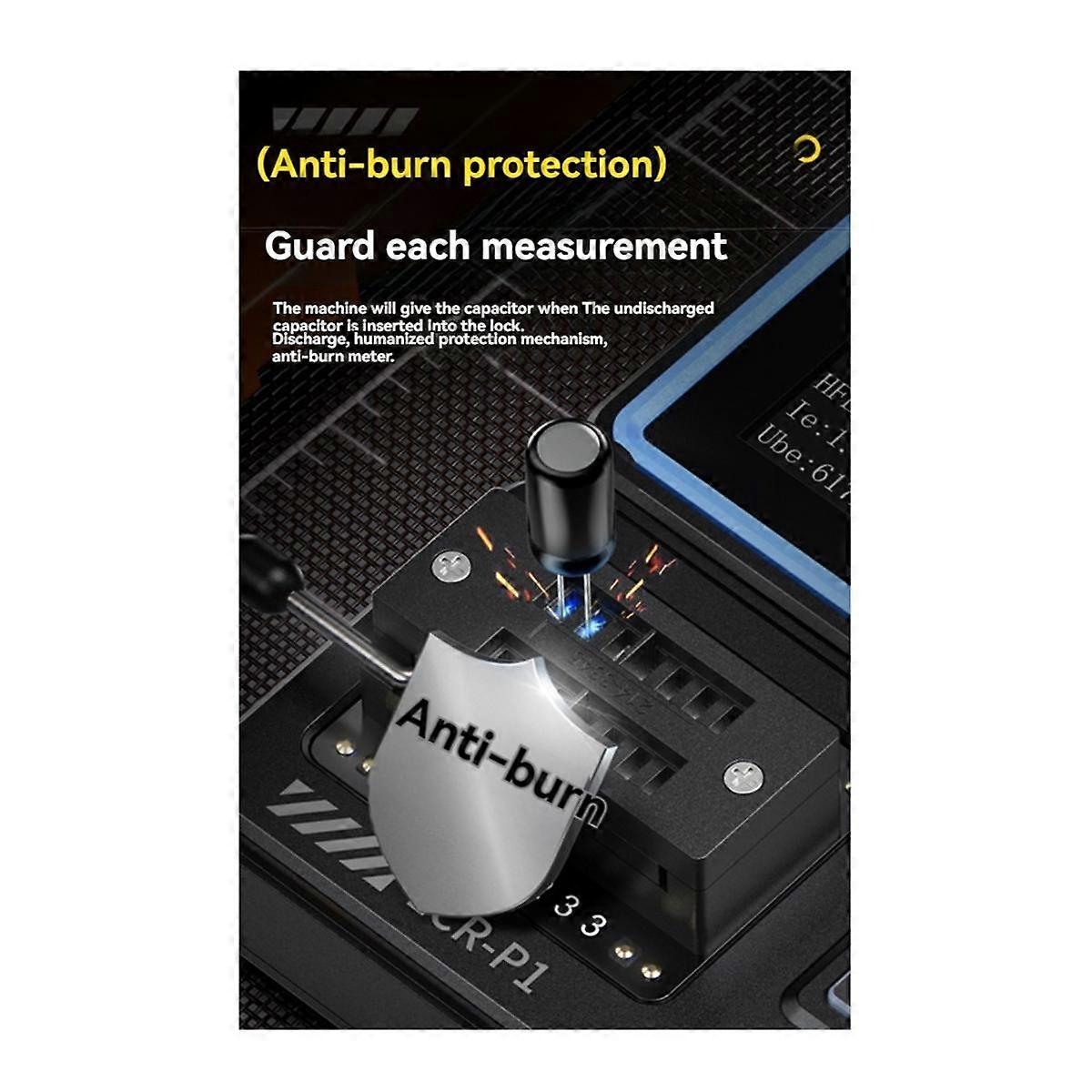 LCR-P1 Transistor Tester Diode Triode Capacitance Resistance Meter LCR ...