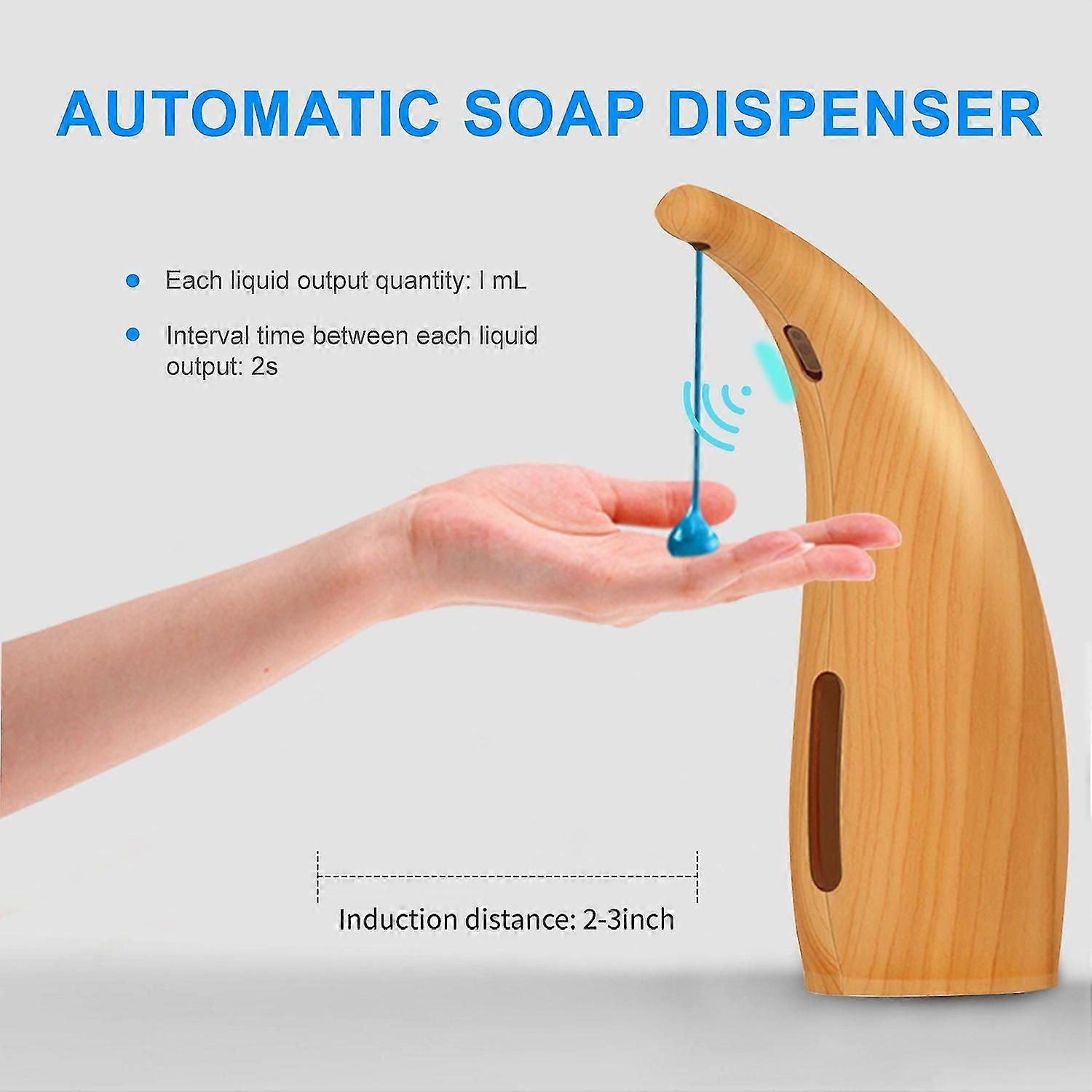 300mL Automatic Soap Dispenser Infrared Hand-free Touchless Soap ...