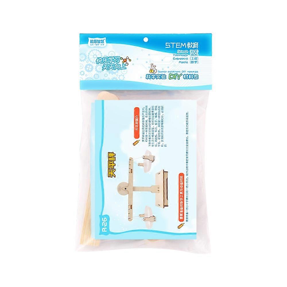 DIY Balance Scale Lever Wooden Weighing Scale Science Math Teaching ...