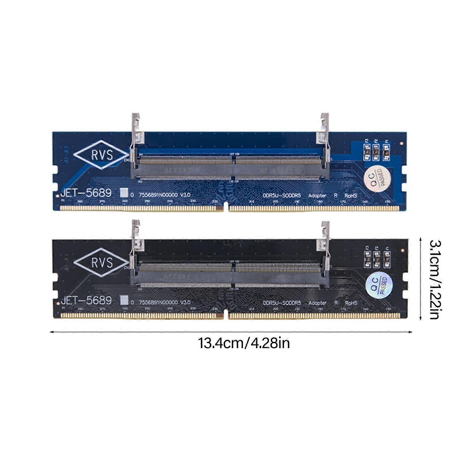 DDR5 Adaptörü Dizüstü Bilgisayar DDR5 Bellek Test Cihazı UDIMM'den SO ...