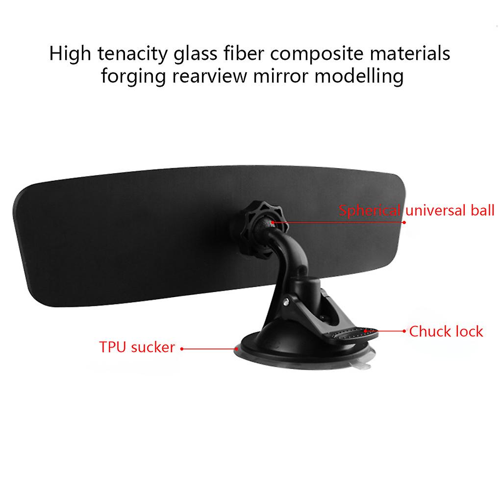 Rear View Mirror Reversing Interior Mirror For Women Men Panoramic ...