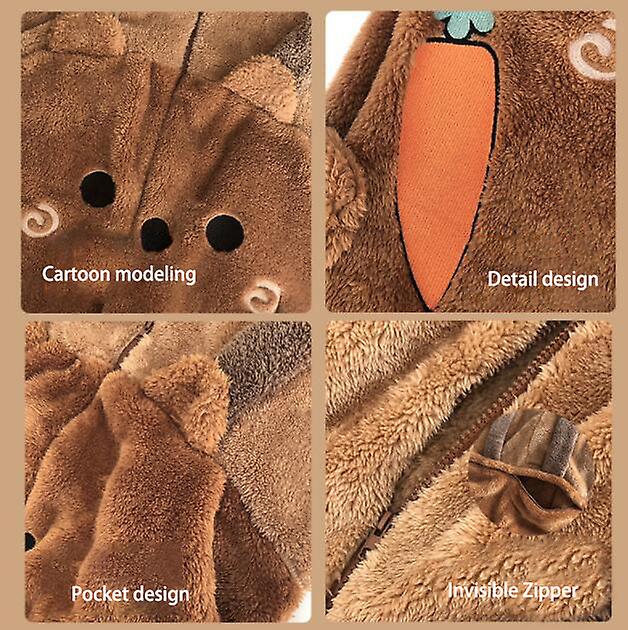 Animal Cosplay Costume Beaver Adult Pajamas | Fruugo UK