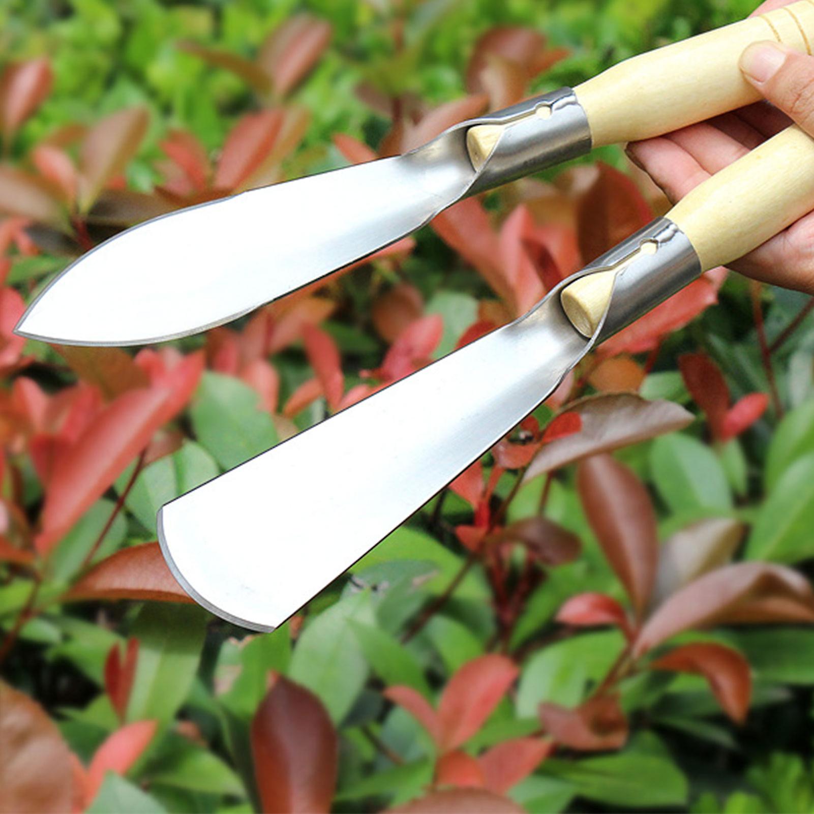 Stainless Steel Garden Hand Trowel Ergonomic Handle Gardening Trowel ...