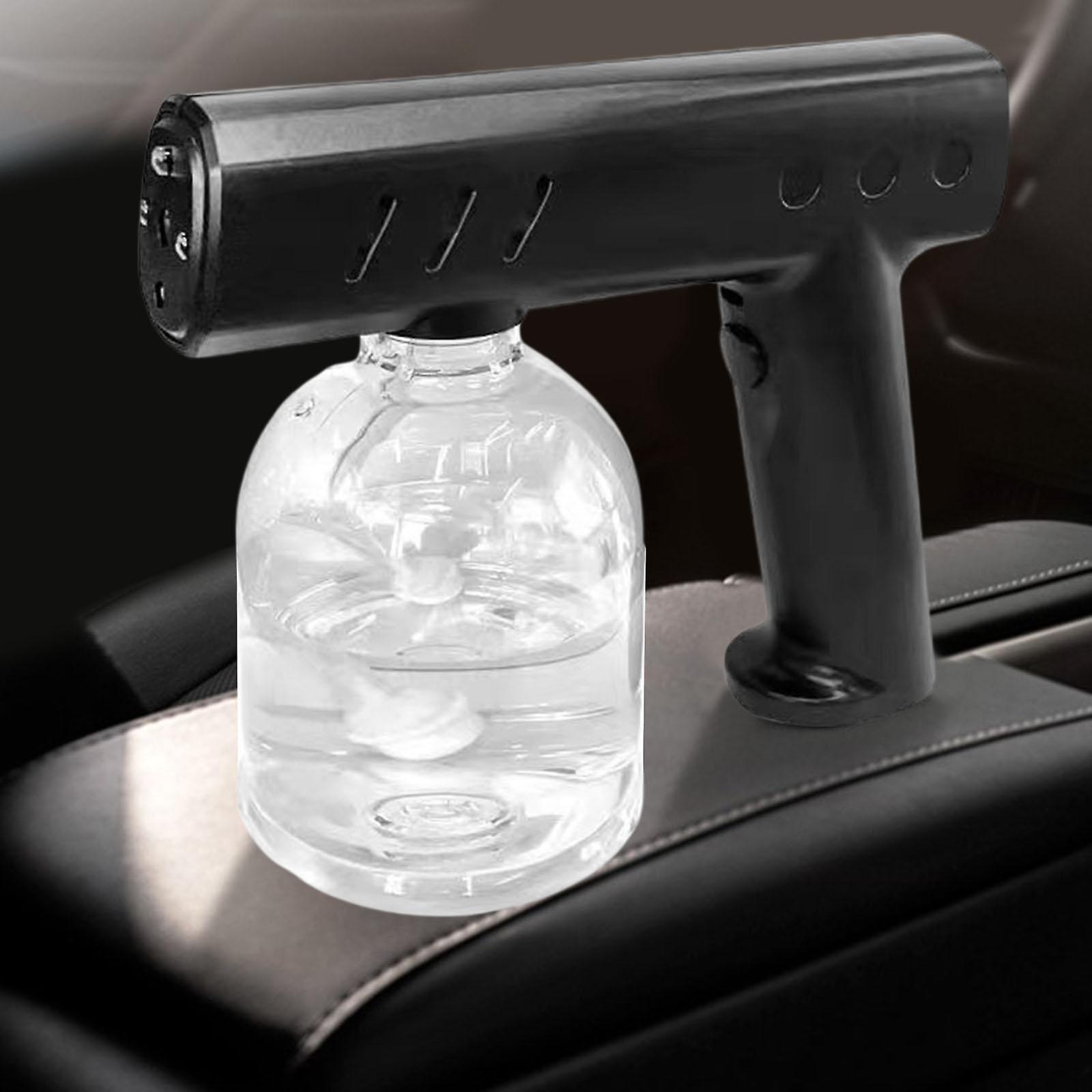 Nano Disinfection Spray Gun Handheld Blue Light Fogging Sprayer White ...