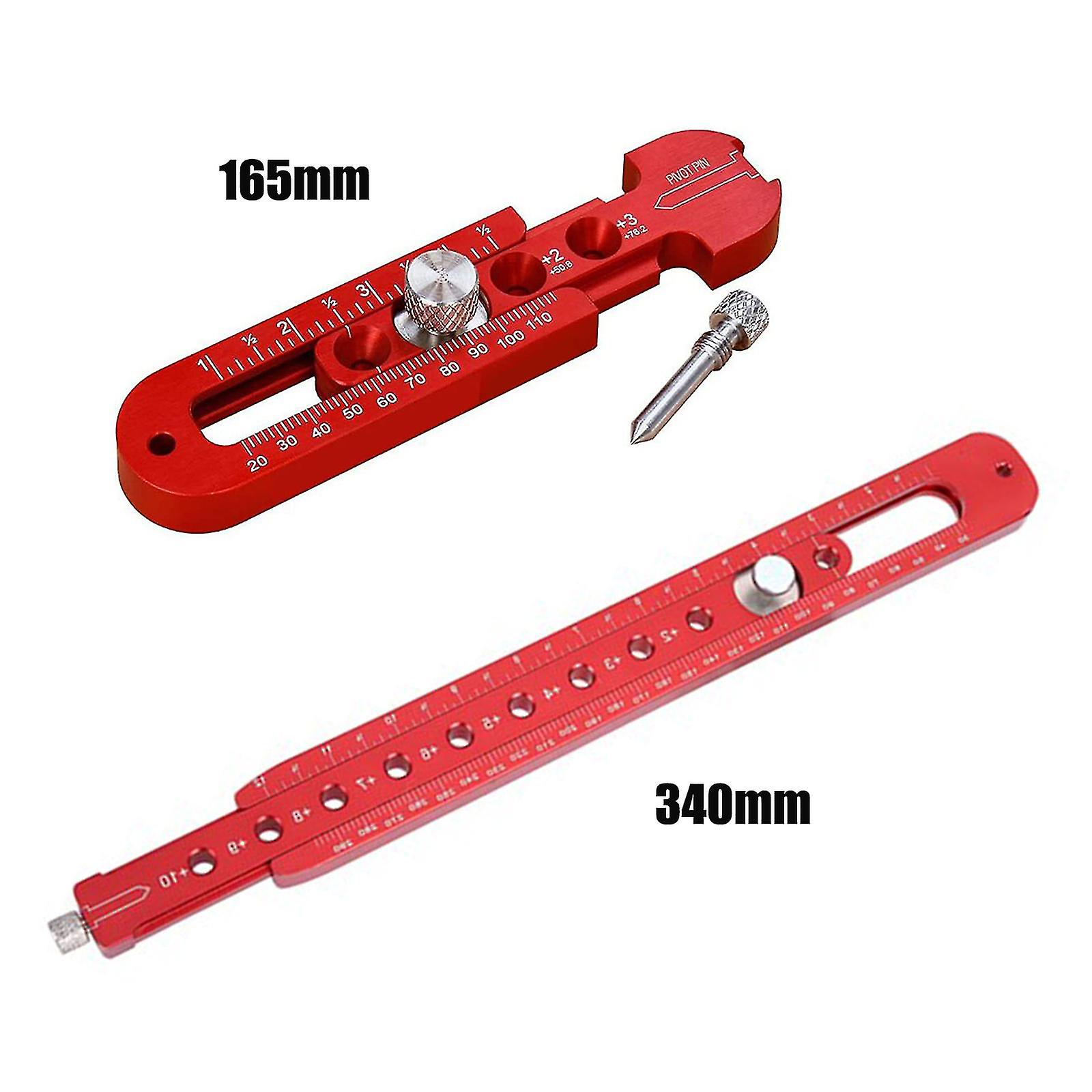 Aluminum Alloy Woodworking Compass Scriber,adjustable Metric/inch Round ...