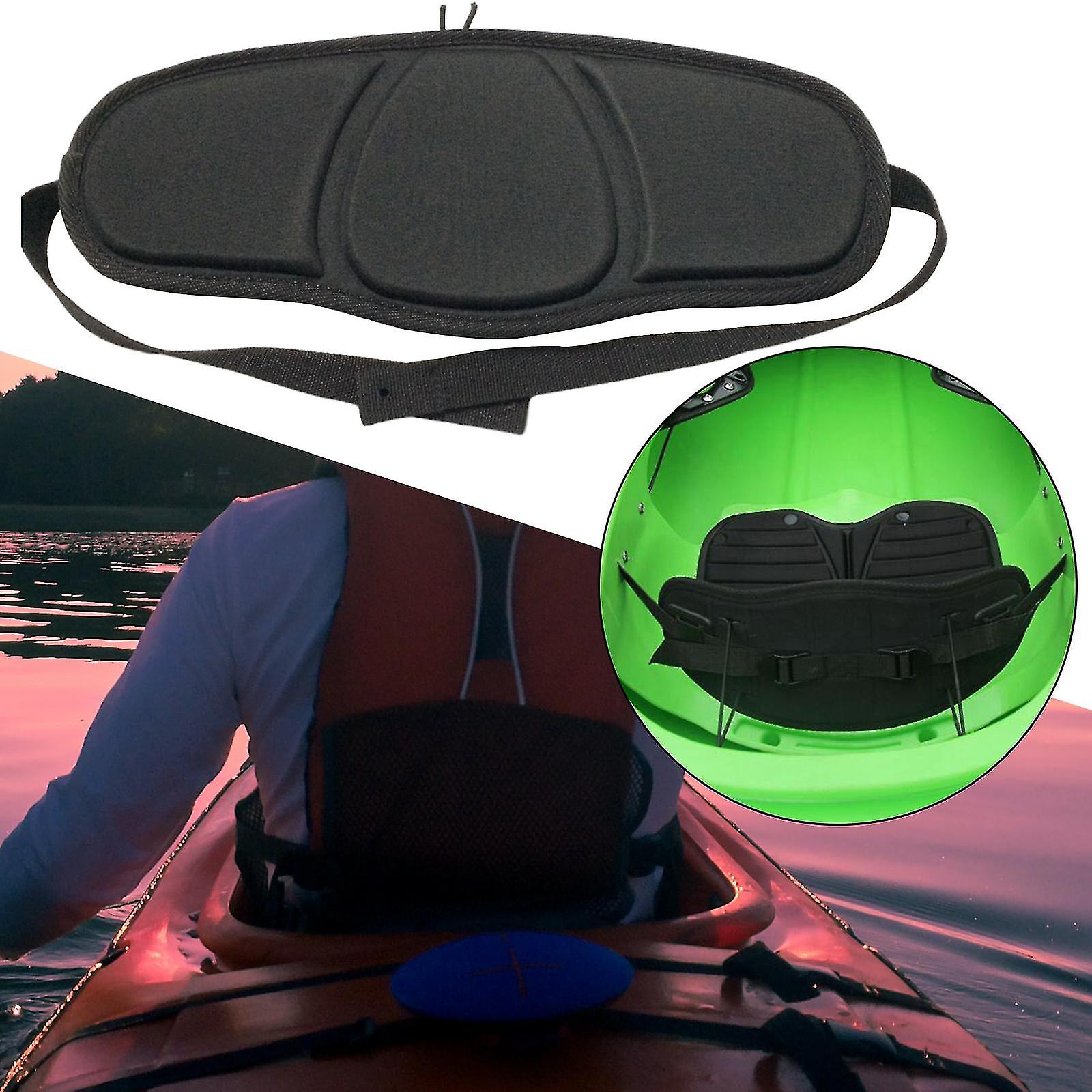Canoe Seat Backrest, Black Eva Lightweight Boat Seat Pad Sea Canoe For ...