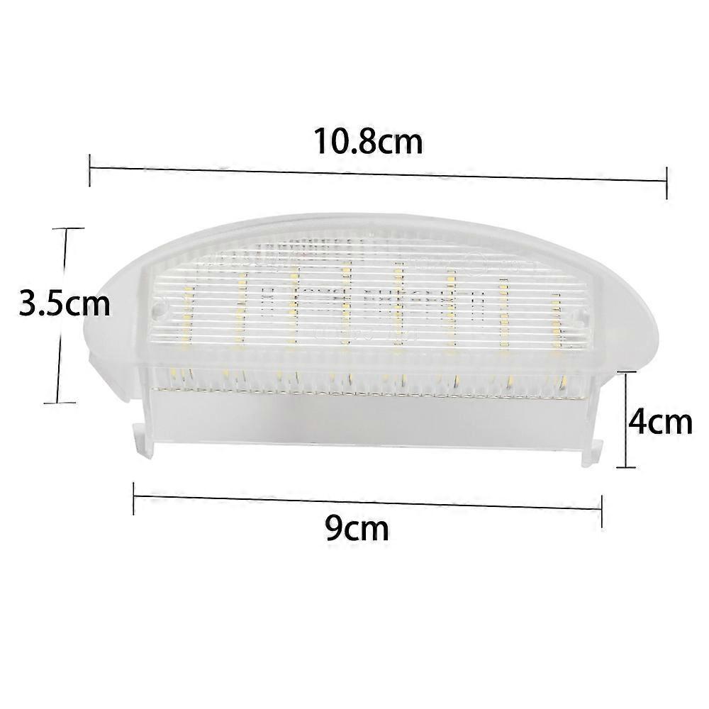 18 Led 12v Canbus Car License Number Plate Lamp 7700410754 No Error For ...