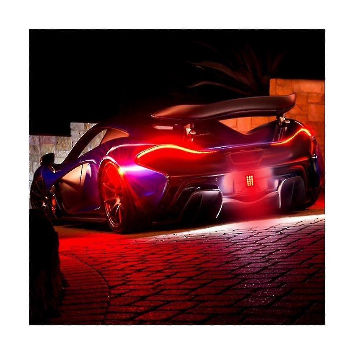 For 2024 Led Car Brake Light 15LED F1 Style Universal Shell Pilot Light ...