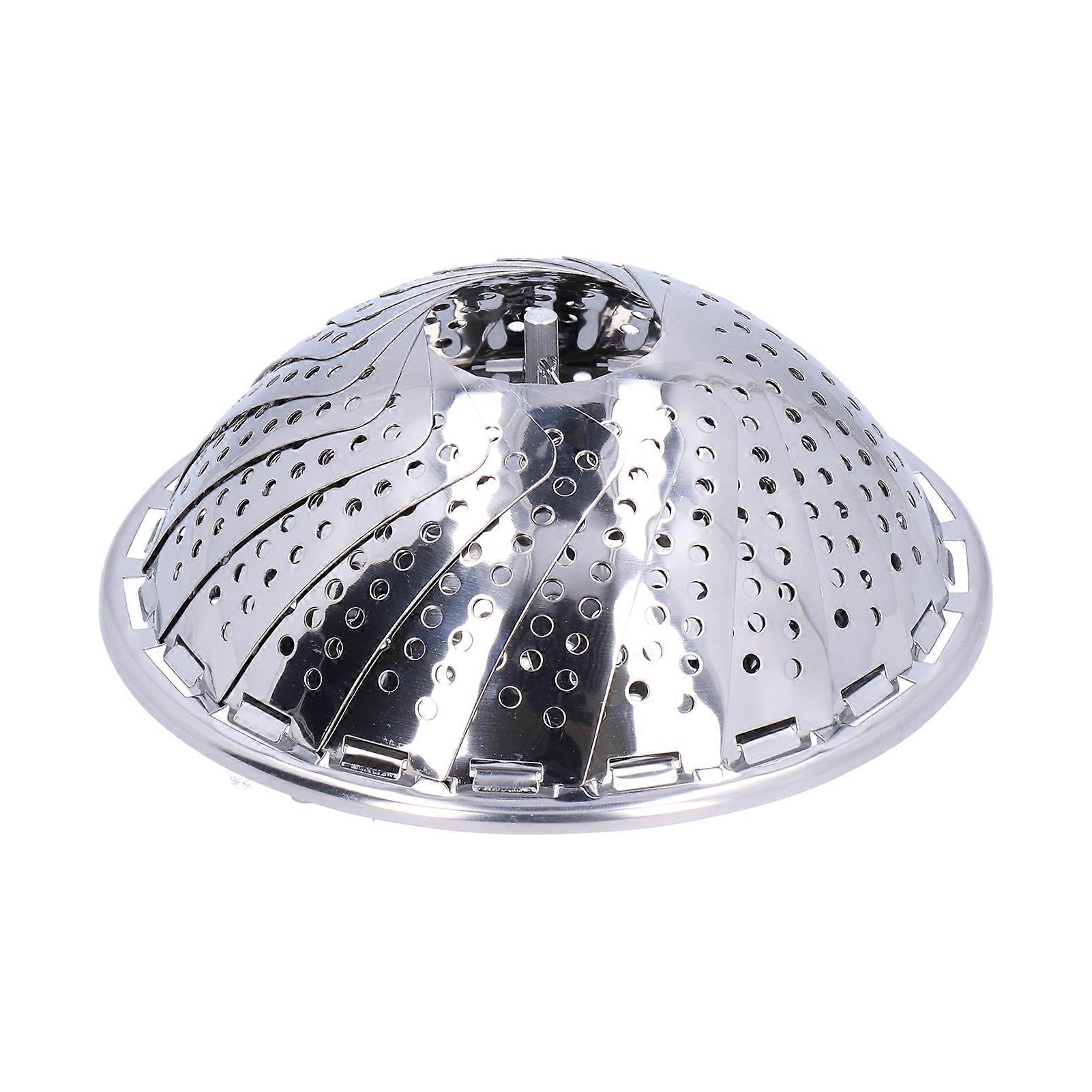 Stainless Steel Steam Basket, Foldable Multifunction Steam Rack Fit ...