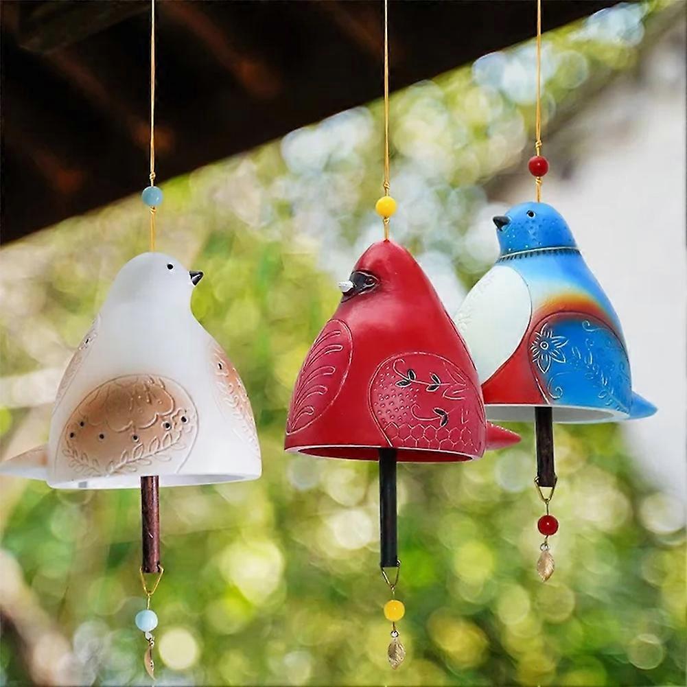 Birds Song Bell Wind Chimes Pendant Personalized Sturdy Decoration for ...