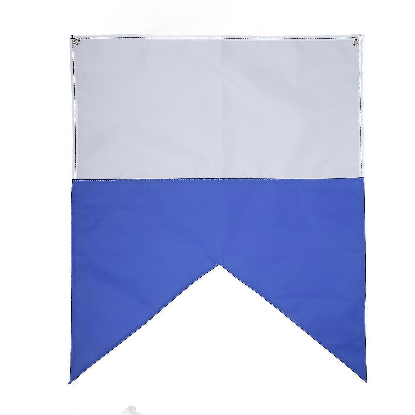 Blue White Dive Flags Bright Colors Lightweight 70x60cm Polyester Diver ...