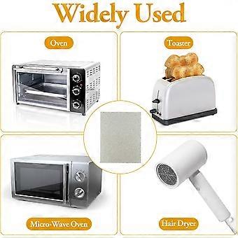 10 Pack Microwave Mica Sheets, 12 x 15 cm, Waveguide Cover, Microwave ...