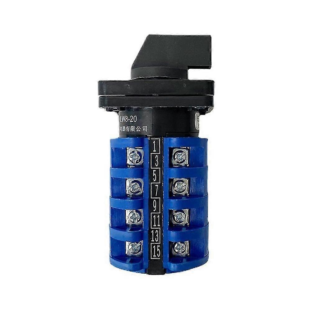 Switch On-off-on 3 Position 4 Phases 20a 500v Double Speed Motor Switch ...