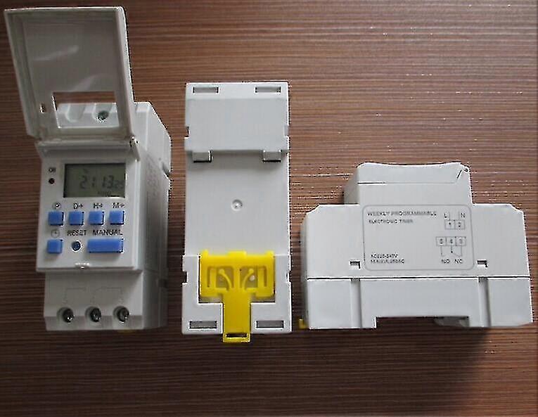 Digital Timer Switch, Weekly Programmable Light Switch Electronic Relay ...