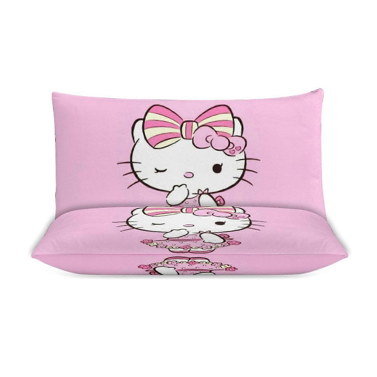 Bedding set JP564 Cartoon Hello Kitty Comforter Smile 3-Piece Bed ...