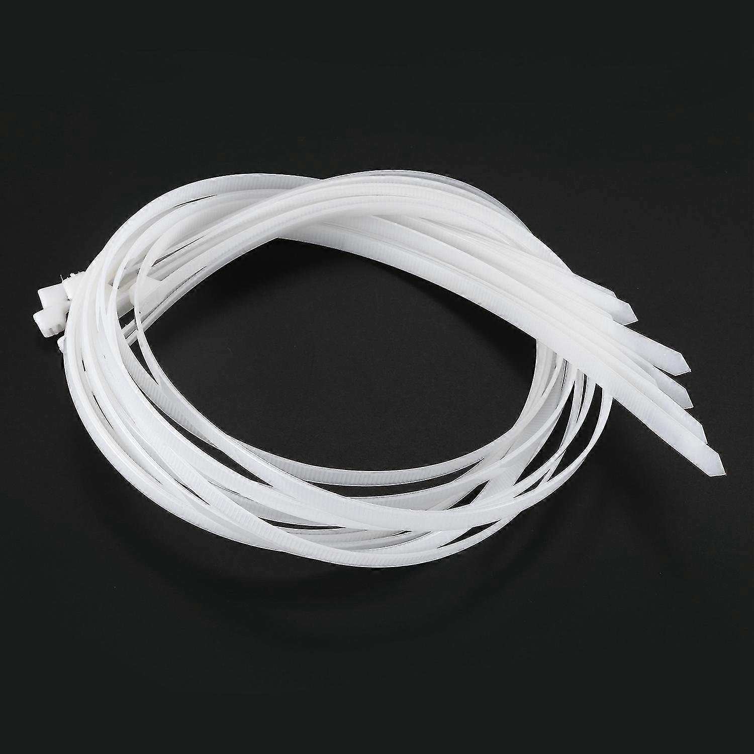 10x Extra Long 76cm Cable Ties White Zip Wraps | Fruugo UK